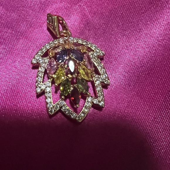 Other | Multi Colored Stone Pendant | Poshmark